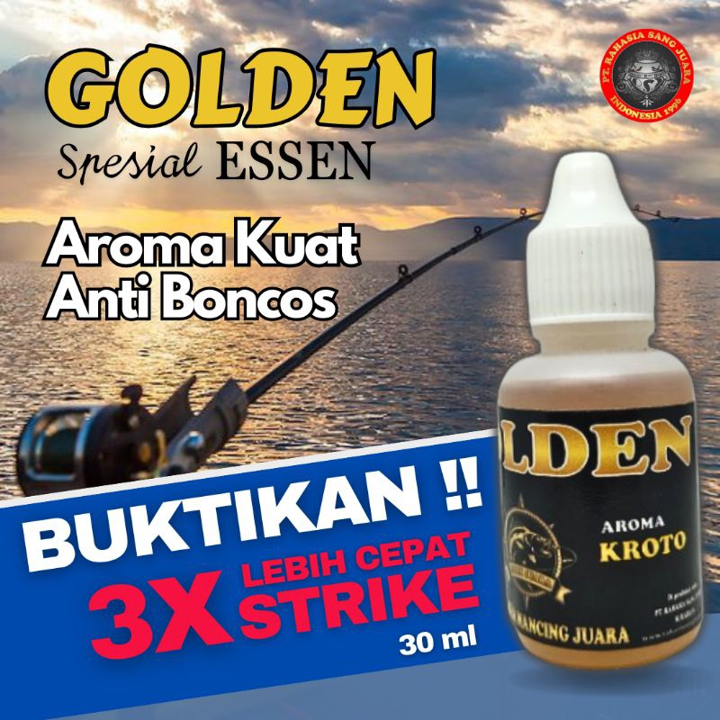 Jual GOLDEN ESSEN IKAN SUPER Untuk Lomba & Harian - Essence Ikan ...