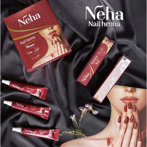 Jual LOLA HENNA KUKU NEHA | AL LATIF KUTEK NAIL HENNA TUBE NATURAL ...
