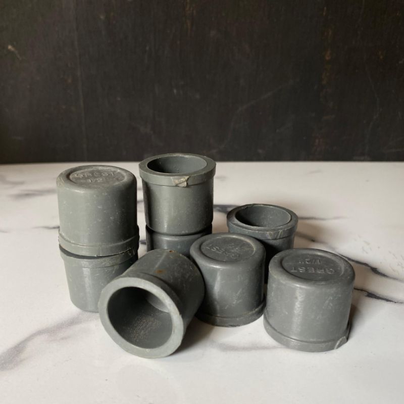 Jual Dop 1/2 inch PVC / Dop 1-2" / Tutup Pipa GREST | Shopee Indonesia