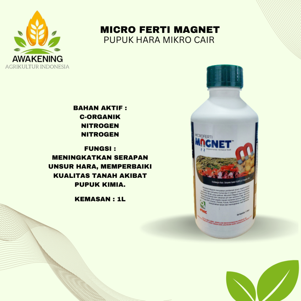 Jual MICRO FERTI MAGNET 1L PUPUK HARA MIKRO | Shopee Indonesia