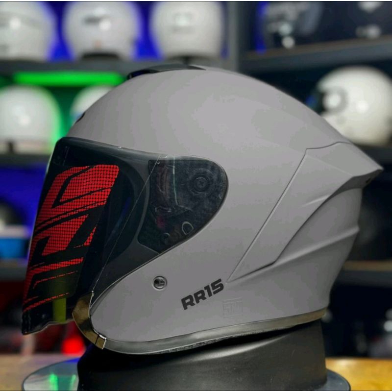 Jual HELM HALF FACE MLA KAIROZ 2 PAKET SPOILER/PREMIUM DEWASA SNI ...