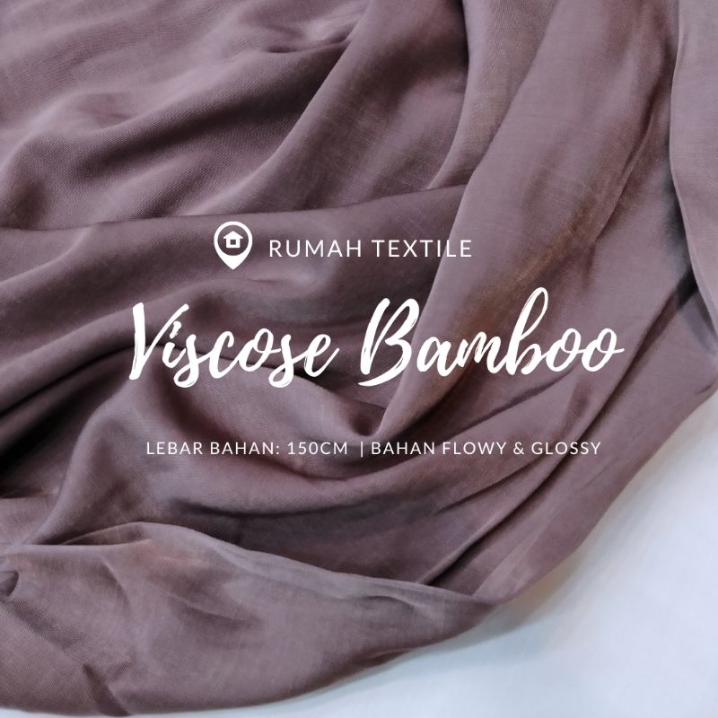 Jual RAYON VISCOSE BAMBOO/ KAIN RAYON IMPORT/VISCOSE POLOS/RAYON ...