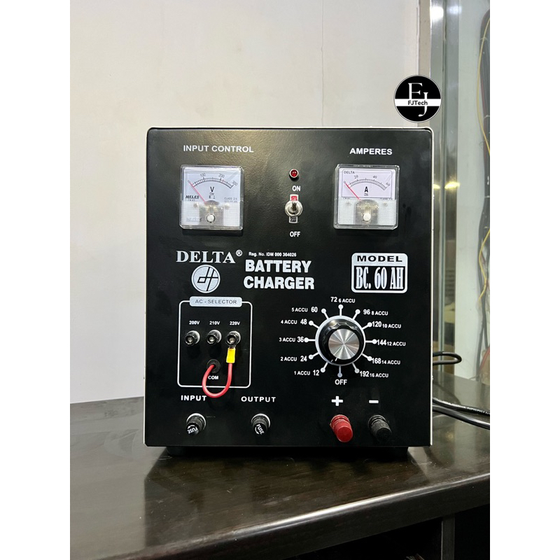 Jual DELTA BC 60 AH | Battery Charger Accu/ Cas Aki Tembaga Murni | DT ...