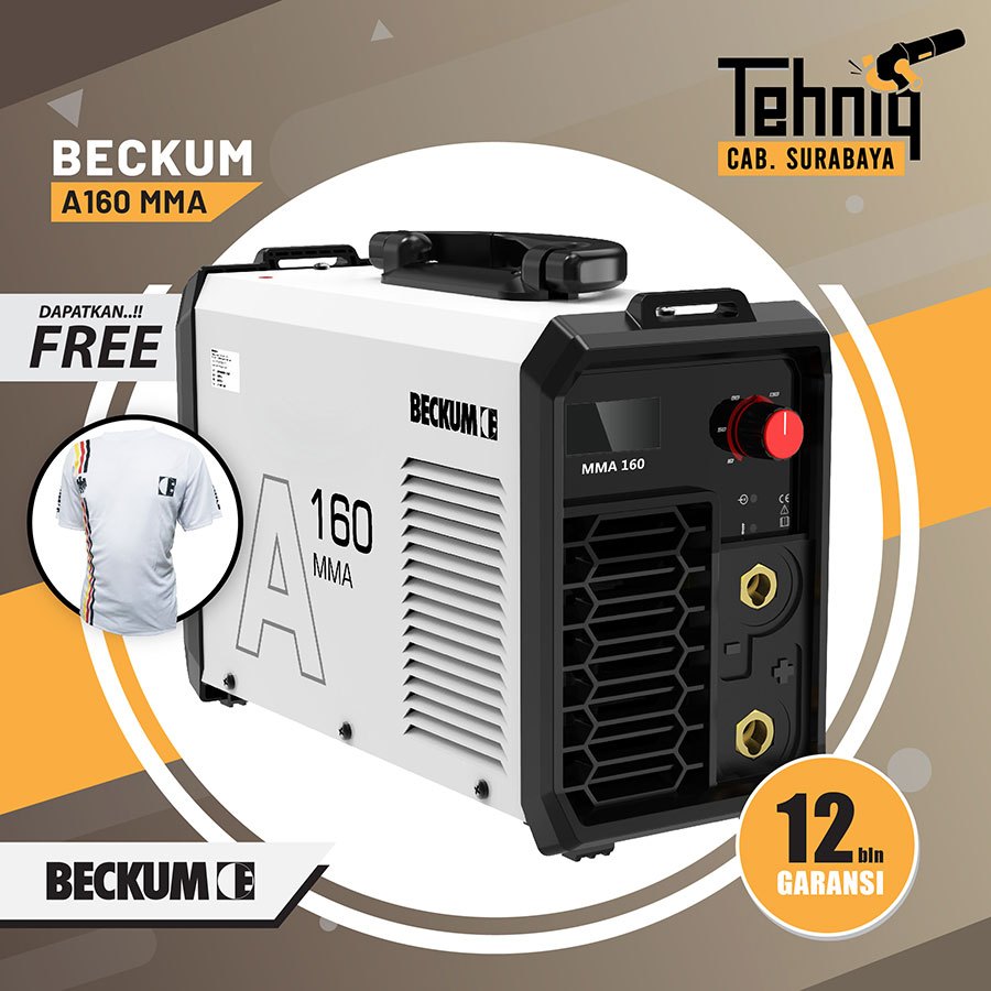 Jual MESIN LAS LISTRIK BECKUM MMA A 160 INVERTER WELDING | Shopee Indonesia