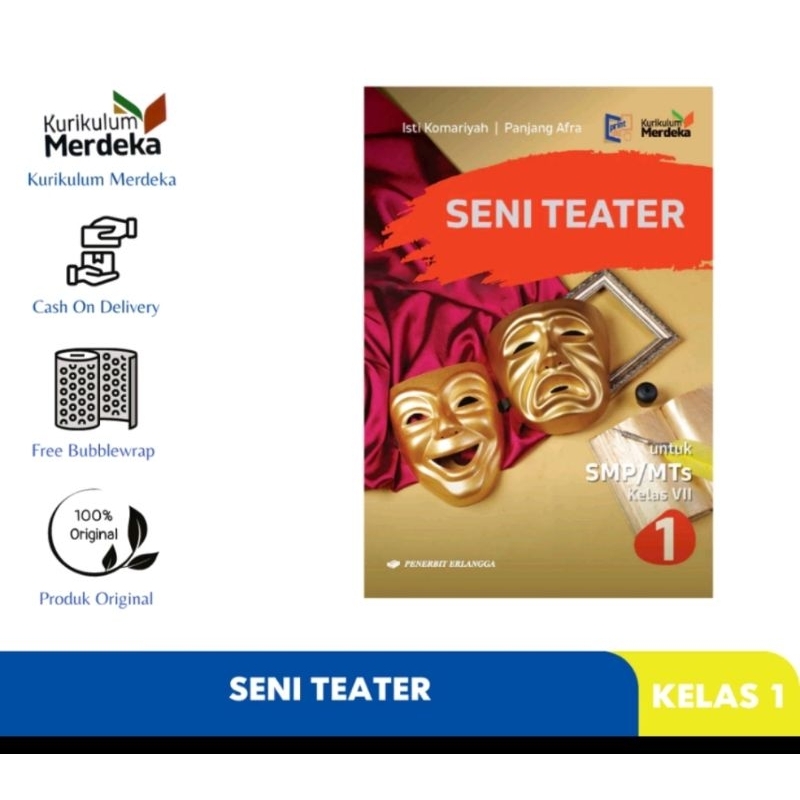 Jual Seni Teater Kelas 7 SMP || KURIKULUM MERDEKA | Shopee Indonesia