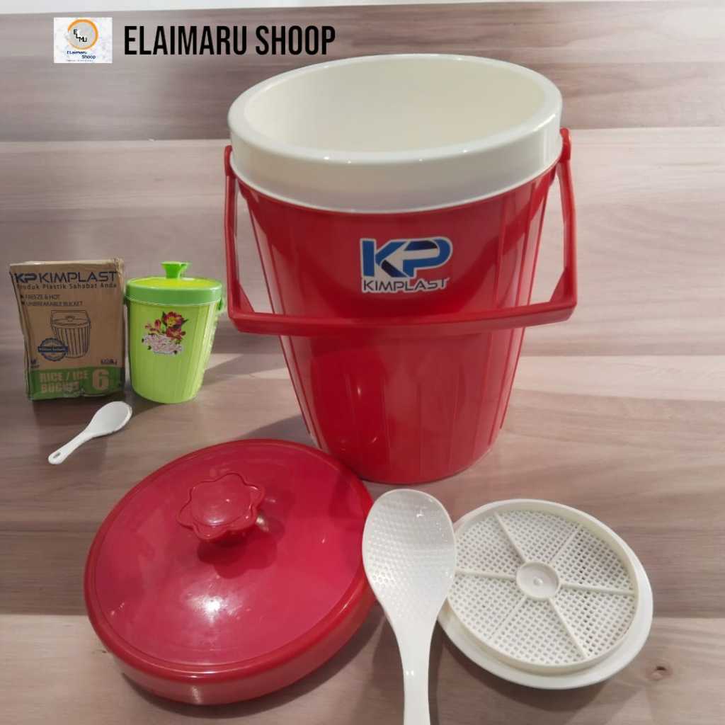 Jual Termos Nasi / Tempat Es / Ice Bucket 6 Liter Kimplast | Shopee ...