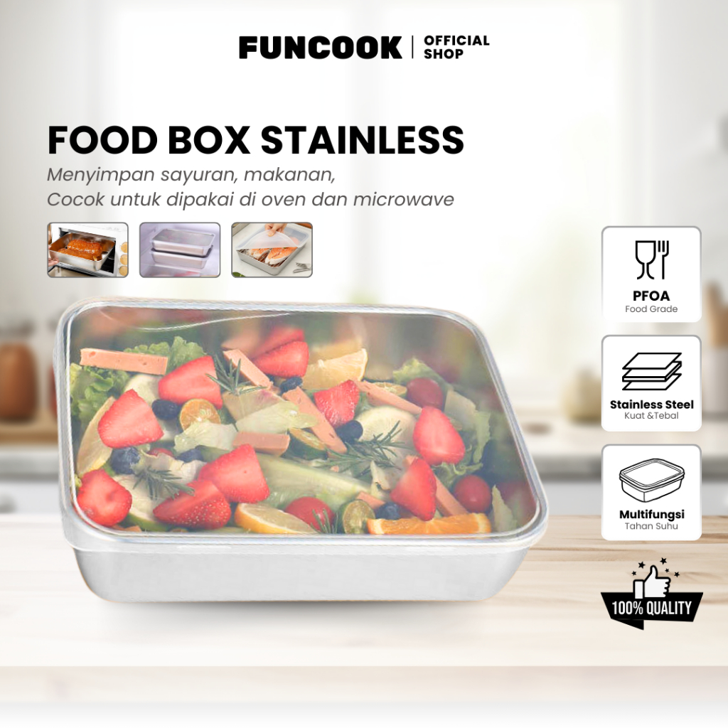 Jual Tempat Penyimpanan Wadah Makanan Kontainer Makanan Sayuran Food ...