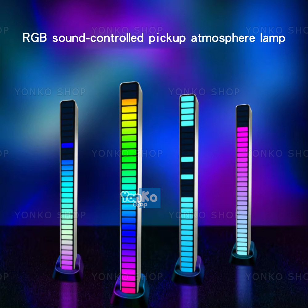 Jual Lampu Spektrum LED RGB Sensor Suara Musik | Lampu Ritme LED Sensor ...