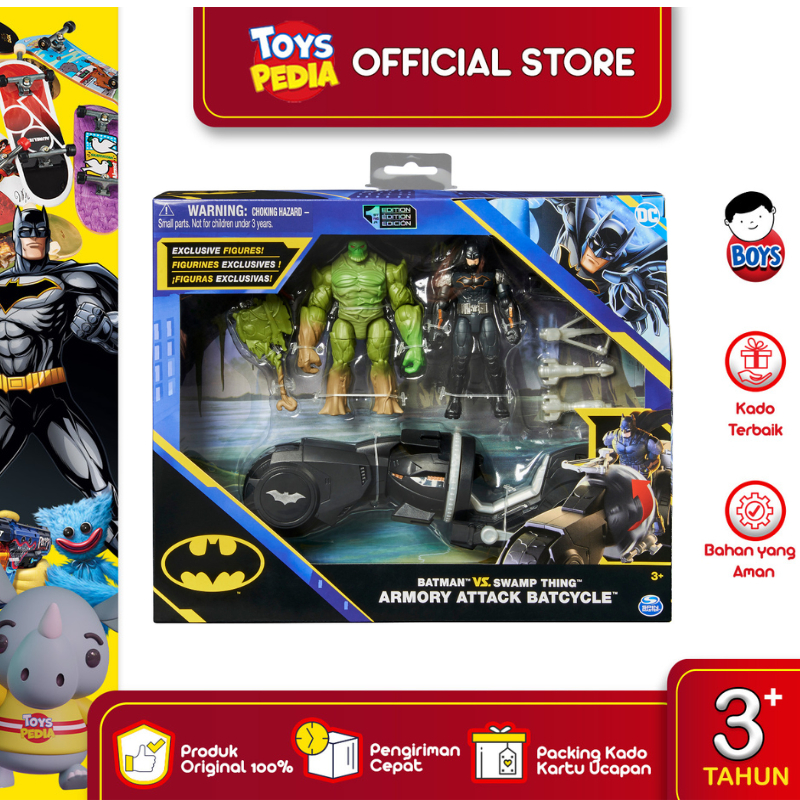 Jual Mainan Figur DC Batman Batcycle | Shopee Indonesia