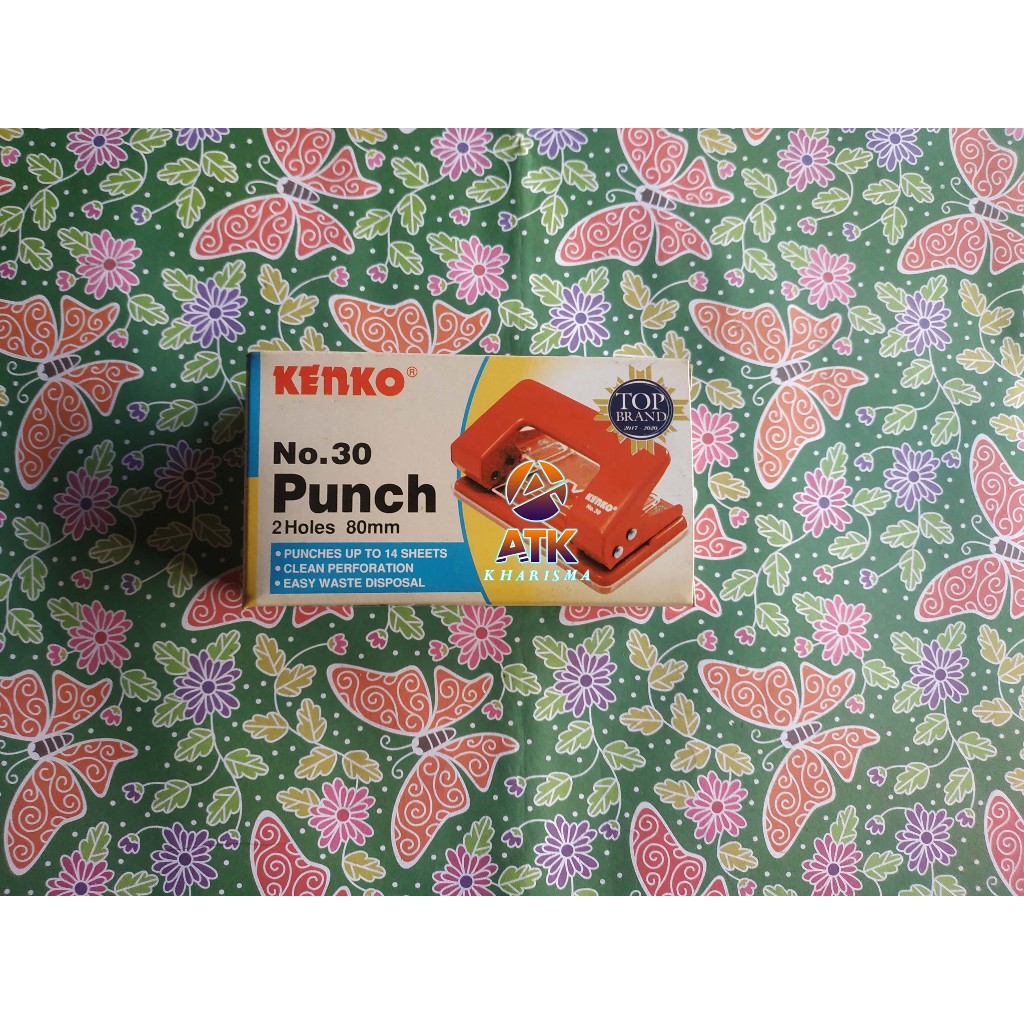 Jual Punch Kenko No. 30 XL / Perforator / Pembolong kertas kecil 2 ...