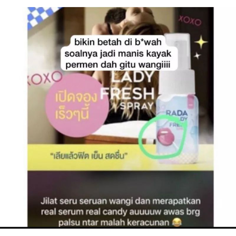 Jual RADA LADY FRESH | Shopee Indonesia