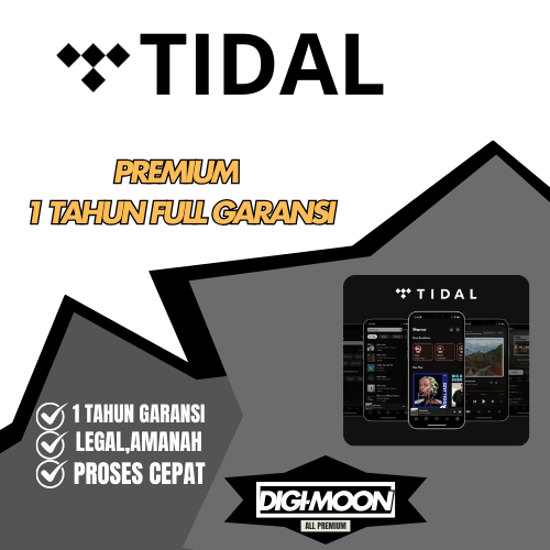 Jual Proses Cepat Tidal Premium Semua Device 1 tahun Bergaransi ...