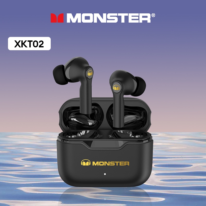 Jual Monster XKT02 True Wireless Bluetooth Headsets TWS Gaming ...