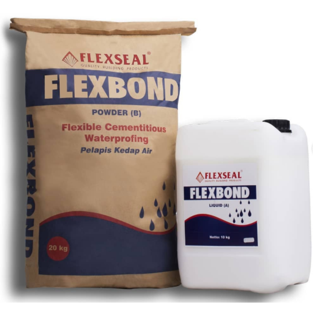 Jual SEMEN WATERPROOFING KEDAP AIR / SEMEN KOLAM IKAN / SEMEN 2 KOMPONEN FLEXBOND 30 KG | Shopee ...
