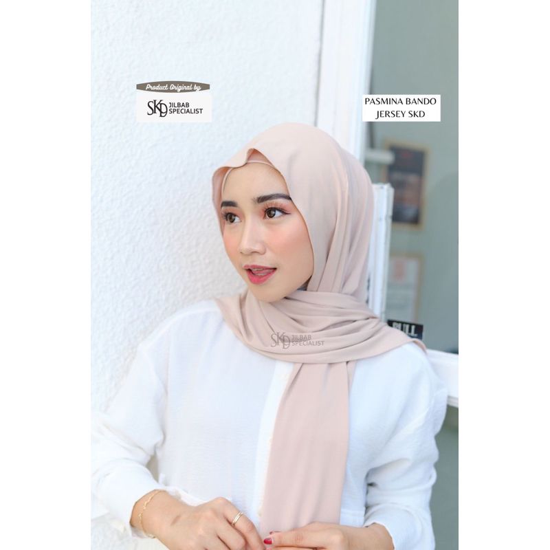 Jual SKD Jilbab Pasmina Bando Jersey SKD | Shopee Indonesia