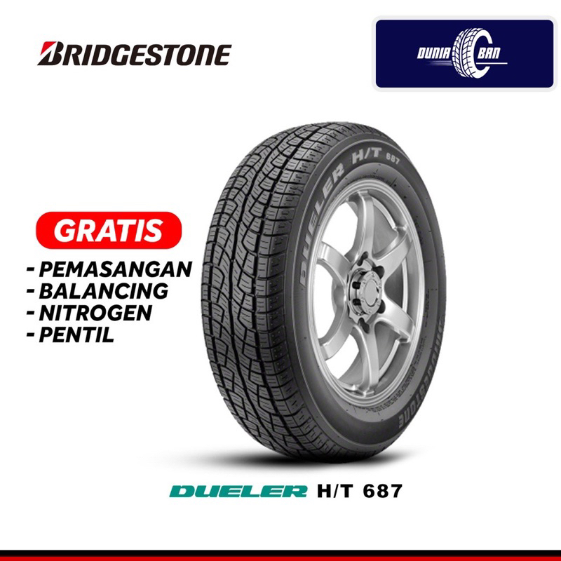 Jual Ban Mobil Bridgestone DUELER D687 235/60 R16 (TAHUN 2021) | Shopee ...