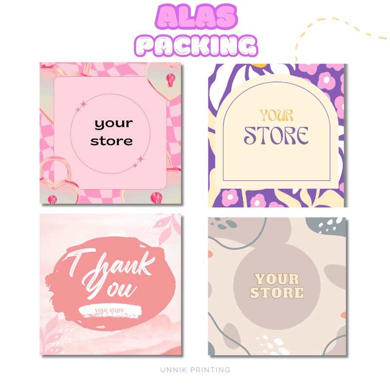 Jual ALAS PACKING ALAS PACKING KERTAS ALAS PACKING GANTUNGAN KUNCI ALAS ...