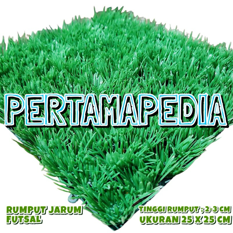 Jual SATUAN RUMPUT HIJAU 25X25 CM/ RUMPUT ARTIFICIAL/ RUMPUT SINTETIS ...
