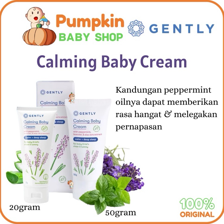 Jual GENTLY Calming Baby Cream | Shopee Indonesia