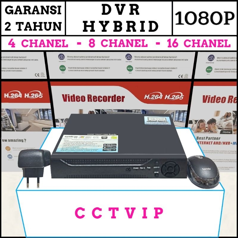 Jual DVR HYBRID 4 - 8 - 16 CHANEL 1080P | Shopee Indonesia