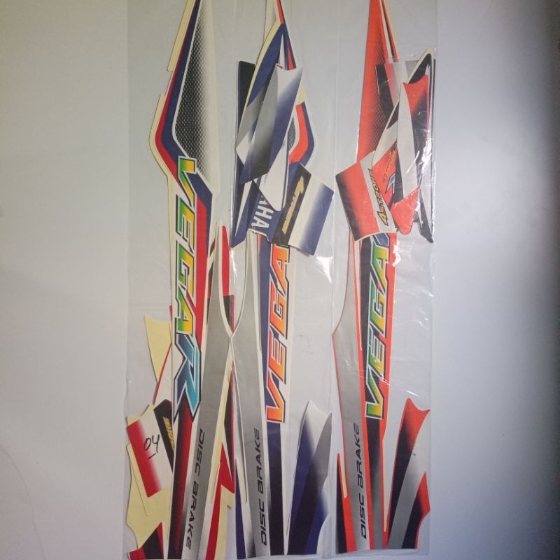 Jual Striping Sticker Yamaha Vega R 2004 Stiker Lis Body Motor Yamaha ...