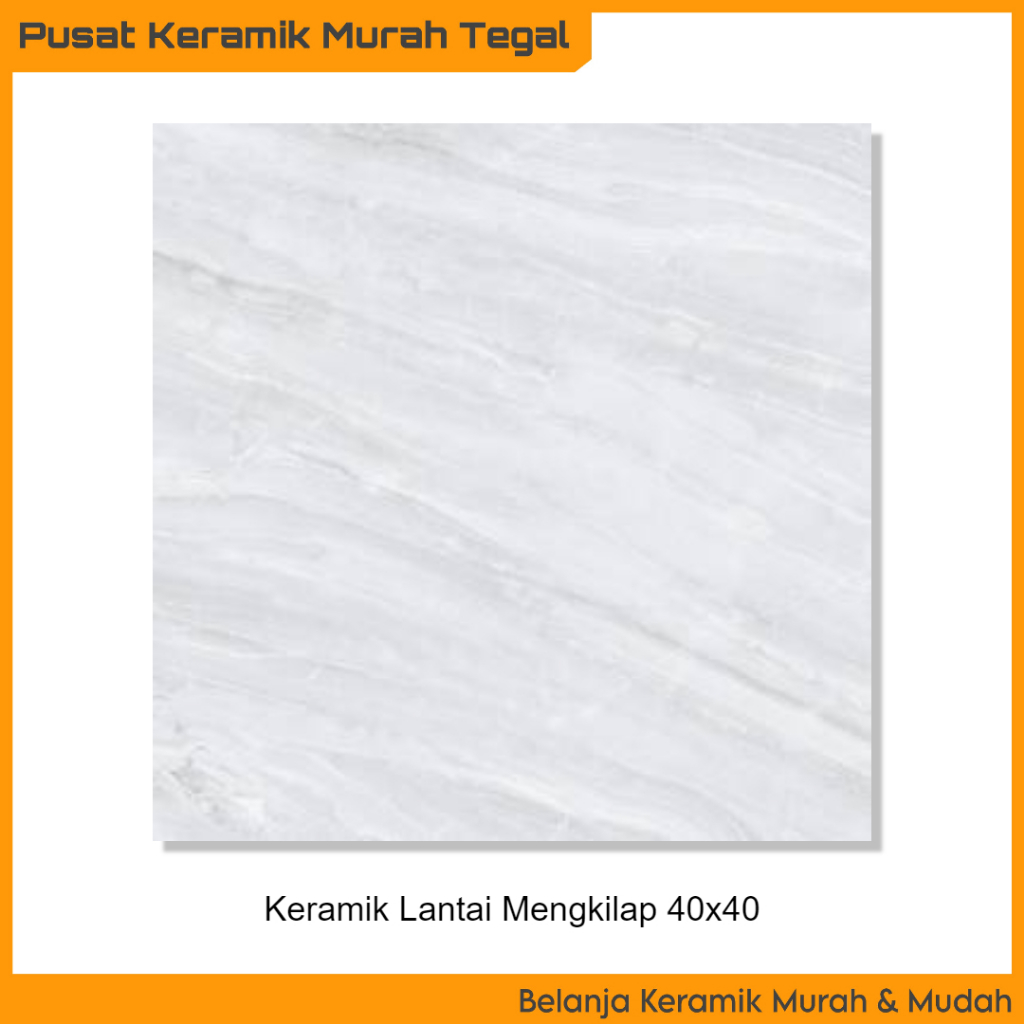 Jual Keramik Lantai Mengkilap 40x40 Saigon Grey Motif Abu Minimalis ...