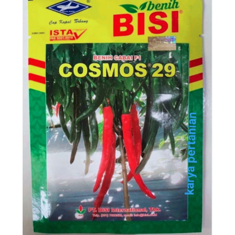 Jual benih cabe cosmos 29 F1 isi 10 gr | Shopee Indonesia