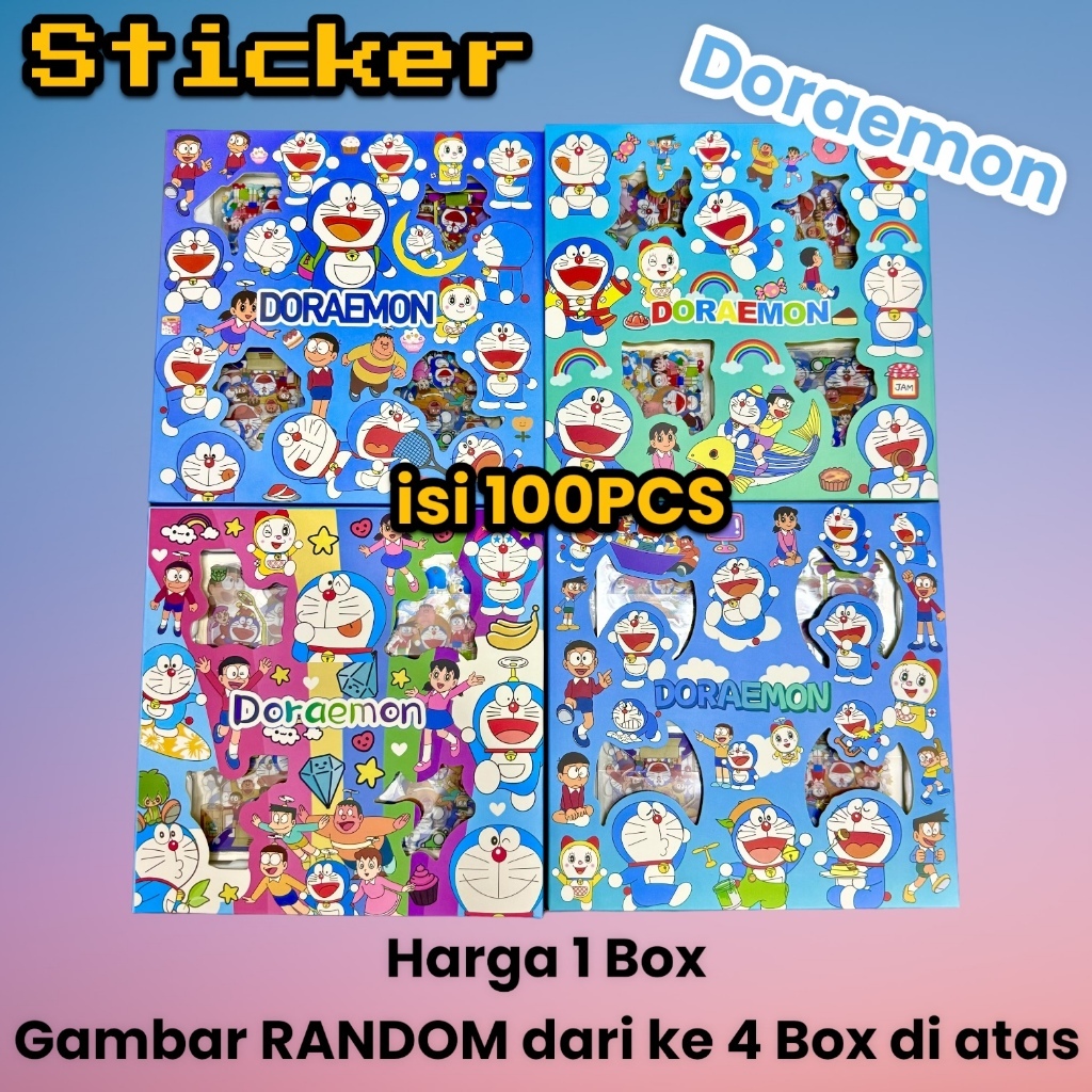 Jual Sticker MOMO Isi 100 Lembar Stiker Waterproof Botol Minum Tumblr ...