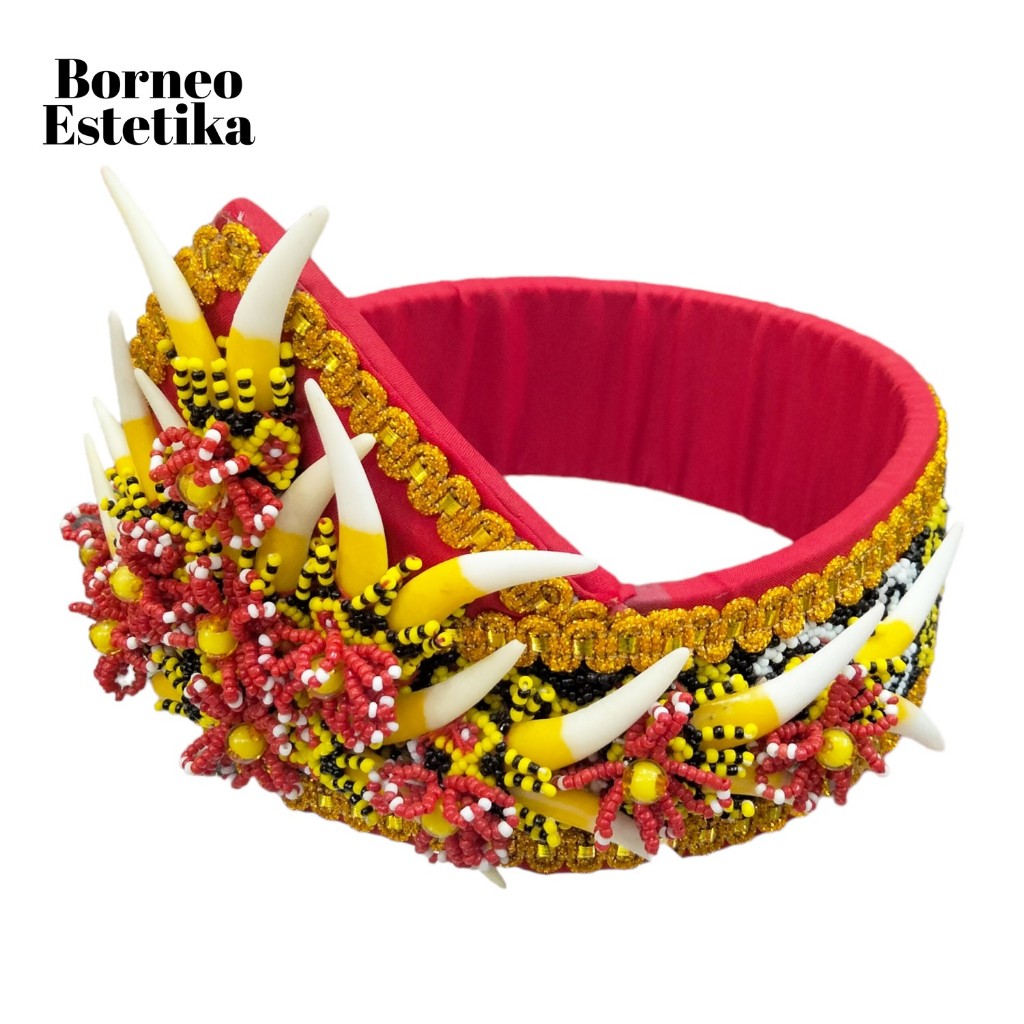 Jual Topi Etnik Dayak Manik – Fashion Budaya Khas Kalimantan | Shopee ...