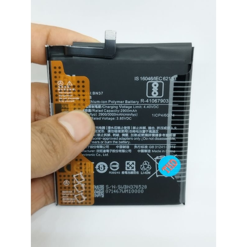 Jual Batre baterai battery xiaomi Redmi 6a Redmi 6 BN37 original ...