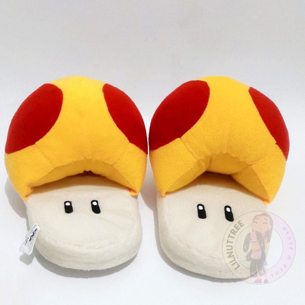 Jual Sandal Boneka Toad Super Mushroom Super Mario Bros Original ...