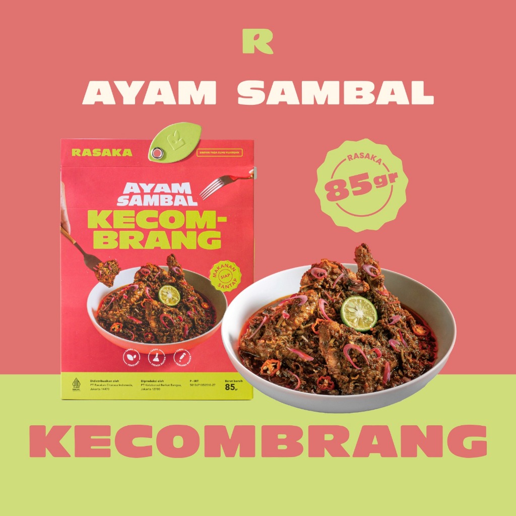 Jual RASAKA AYAM KECOMBRANG 85gr/MAKANAN INSTANT/ SIAP MAKAN/READY TO ...