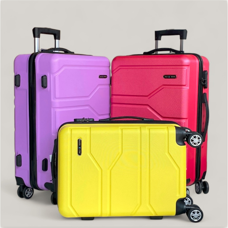 Jual Koper 20 Inch Polo Tronto Koper Kabin 808 20" 24" Inch Bahan Fiber ...