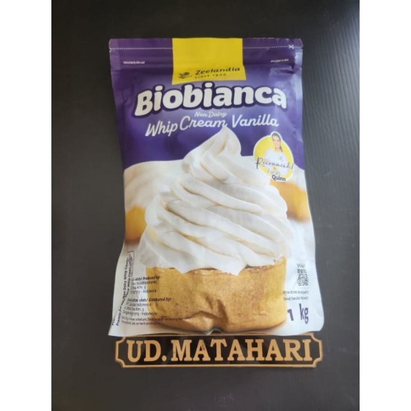 Jual Biobianca Instant Whipped Cream Bubuk Zeelandia 1kg | Shopee Indonesia