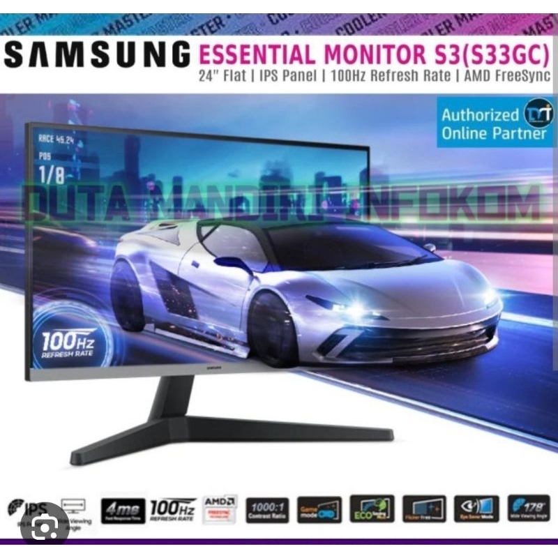 Jual SAMSUNG LS24C330GAEXXD S33GC 24" inch - FHD 100Hz IPS Monitor ...