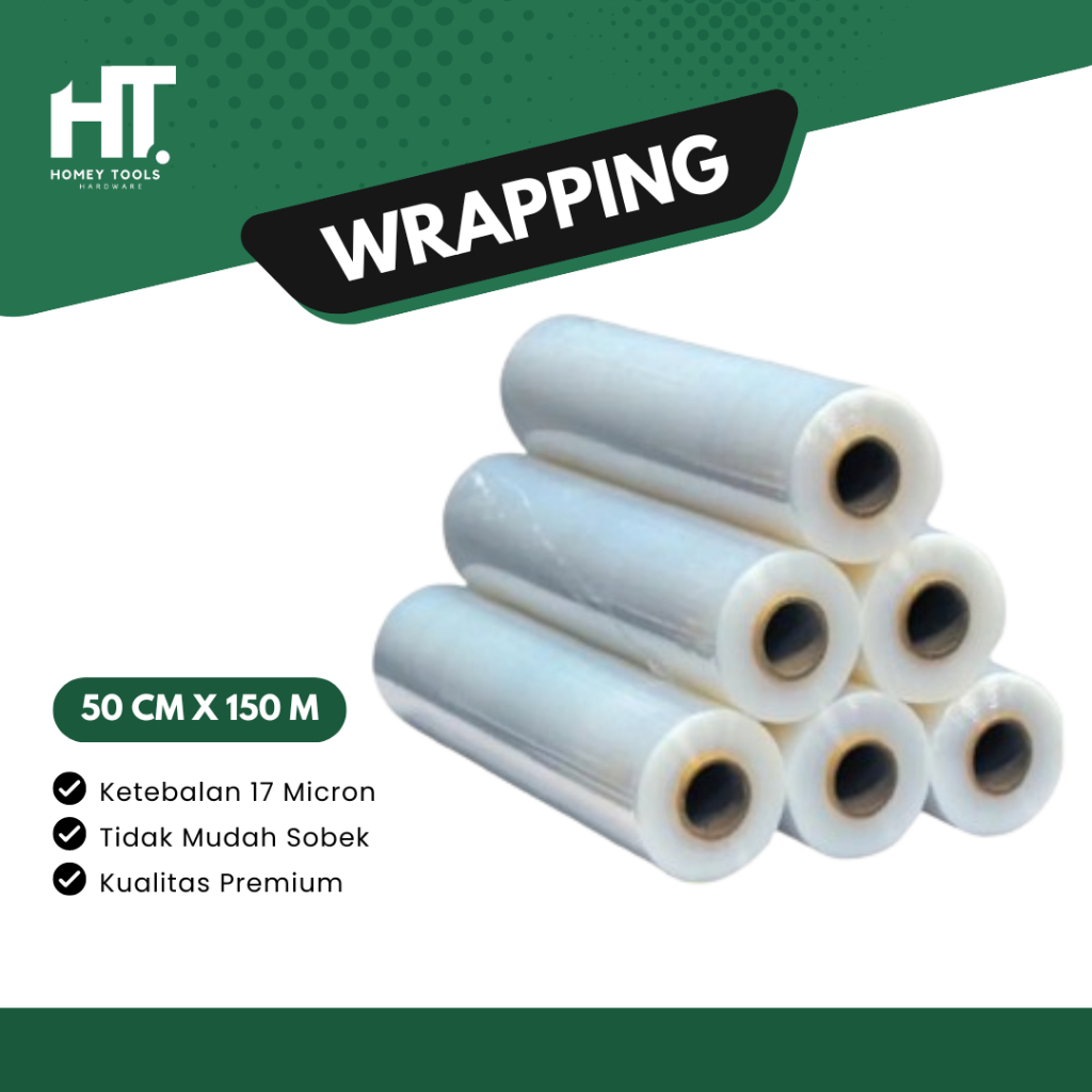 Jual Plastik Wrapping / Stretch Film Wrapping / Plastik Wrapping Barang ...