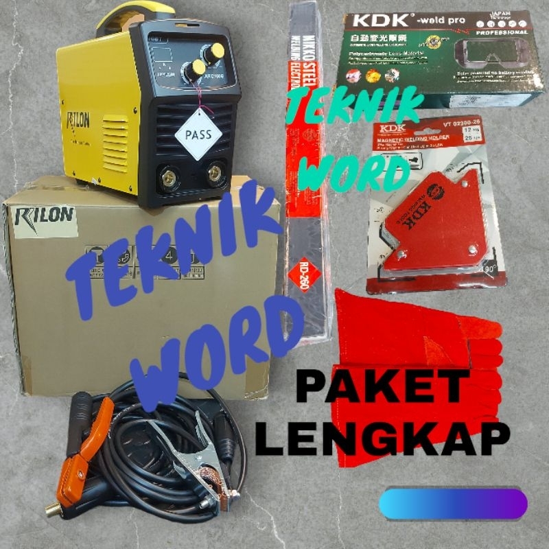 Jual MESIN LAS INVERTER RILON ARC 160G / TRAVO LAS RILON ARC 160 G ...