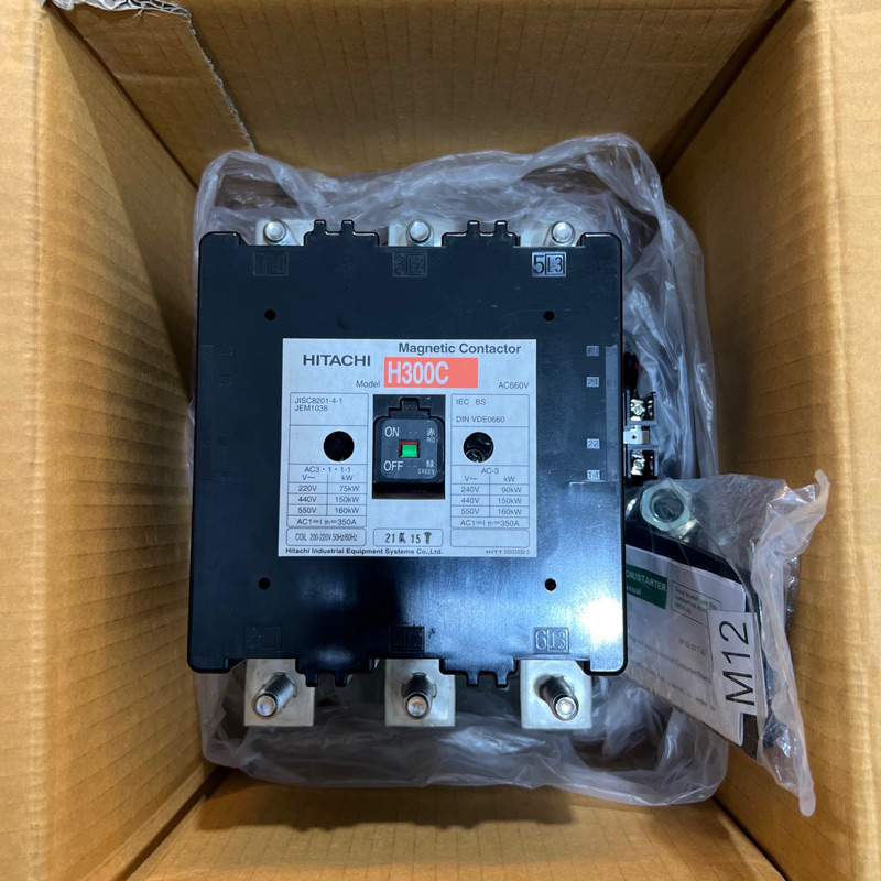 Jual Magnetic Contactor/Kontaktor Hitachi H300C 220V Original JAPAN ...
