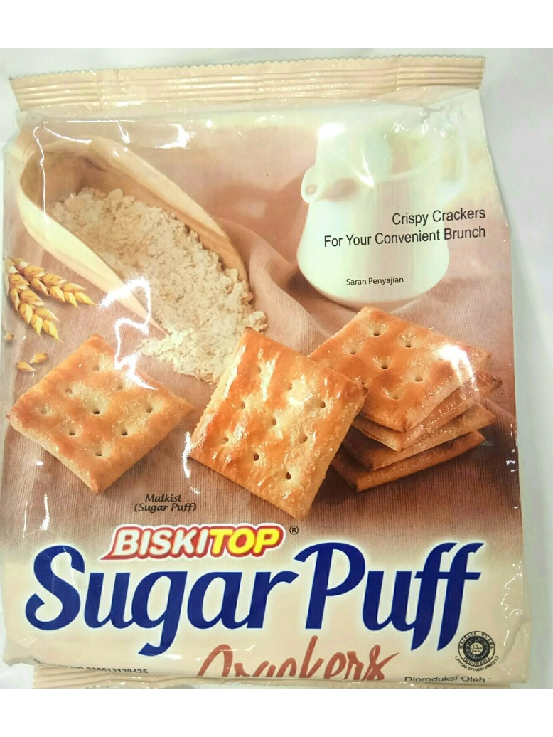 Jual Biskitop Sugar Puff Crackers 290 gr | Shopee Indonesia