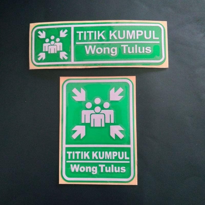 Jual Sticker TITIK KUMPUL WONG TULUS | Shopee Indonesia