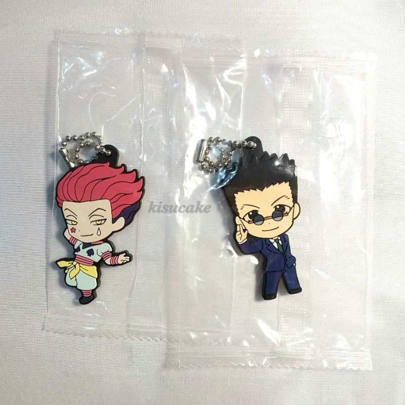 Jual OFFICIAL Hunter x Hunter HxH Rubber Mascot Keychain (Gon, Chrollo ...