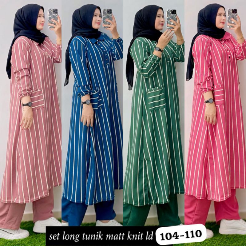 Jual set long tunik | Shopee Indonesia