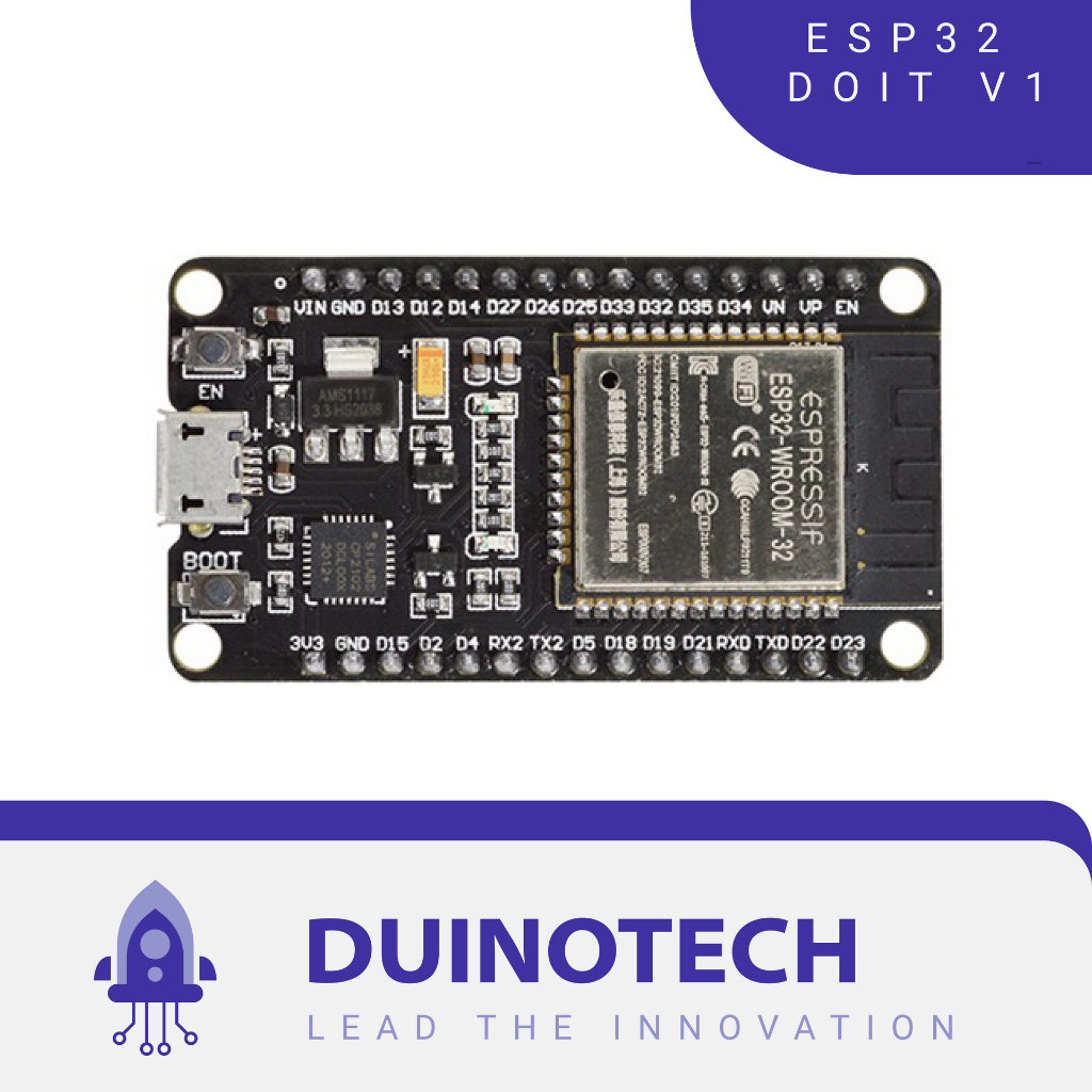 Jual ESP32 ESP-32S WiFi + Bluetooth Dual Core Development Board IOT DOIT WIFI BLUETOOTH IOT ESP ...