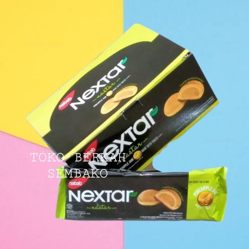Jual Nextar Nastar Rasa Pineapple Jam 374gr -1 BOX | Shopee Indonesia