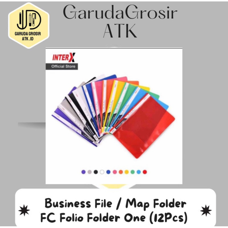 Jual Business File / Map Folder FC Folio Folder One (12Pcs) | Shopee ...