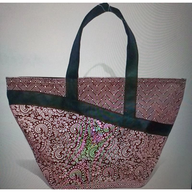 Jual (1 Lusin isi 12 pcs) Tas hajatan batik tali miring 22 / ESMT ...