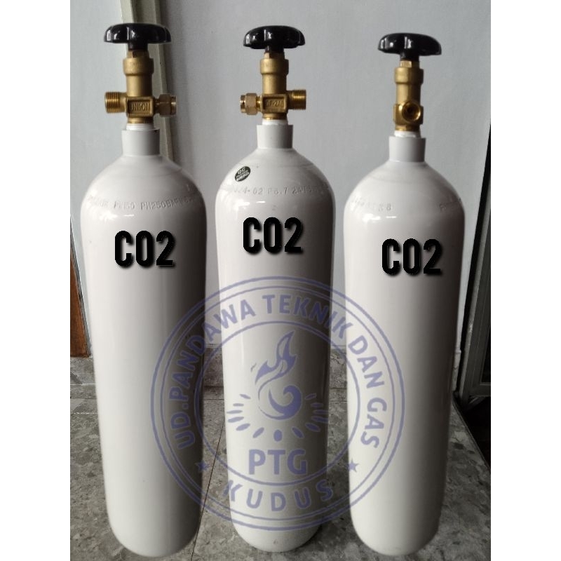 Jual Tabung Co2 las mig ukuran 1m3 kapasitas 4-5kg + sudah isi Baru ...