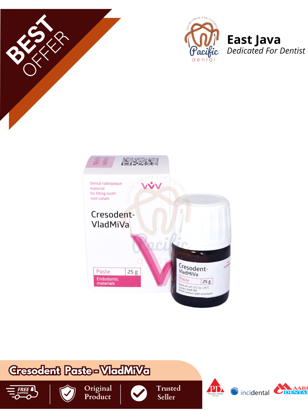 Jual Cresodent VladMiVa Paste - Antiseptic paste on para-chlorophenol ...