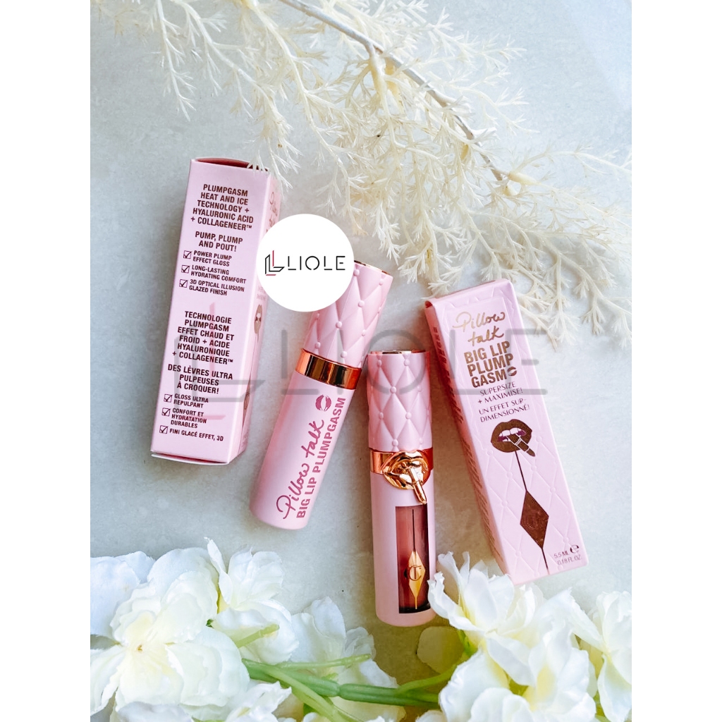 Jual LIOLE - CHARLOTTE TILBURY Pillow Talk Big Lip Plumpgasm | Shopee ...