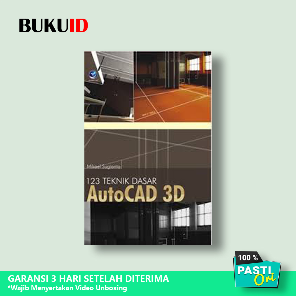 Jual Buku 123 Teknik Dasar AutoCAD 3d - Original | Shopee Indonesia